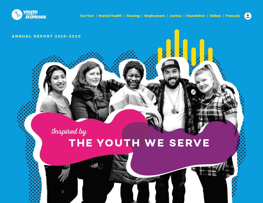 YSB's 2020 Annual Report is here - Youth Services Jeunesse