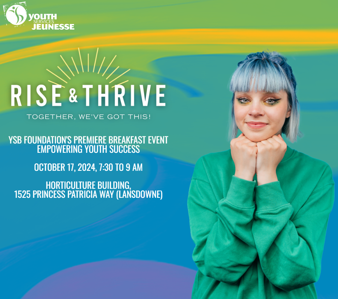 YSB Foundation's Rise & Thrive Premiere Breakfast - Youth Services Jeunesse